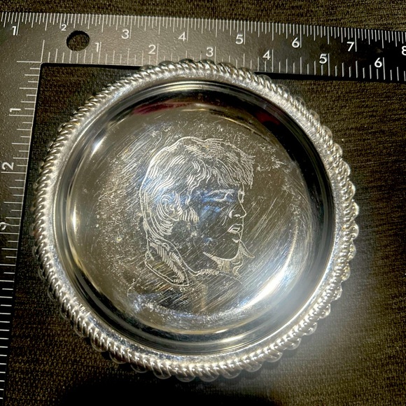 Accents | Elvis Metal Tray Cute Vintage Tray Can Be Used As Ashtray Or ...